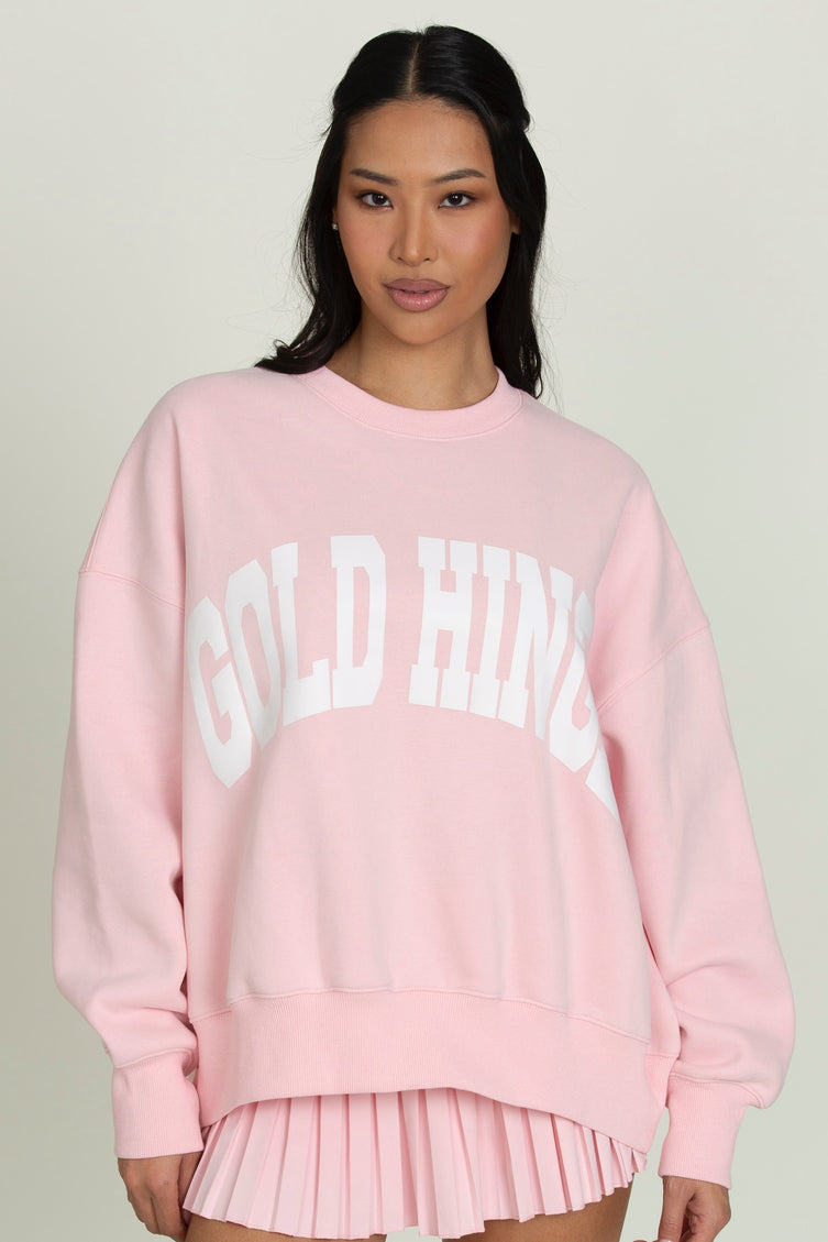 Almond Blossom GH Wide Arm Sweatshirt – Gold Hinge